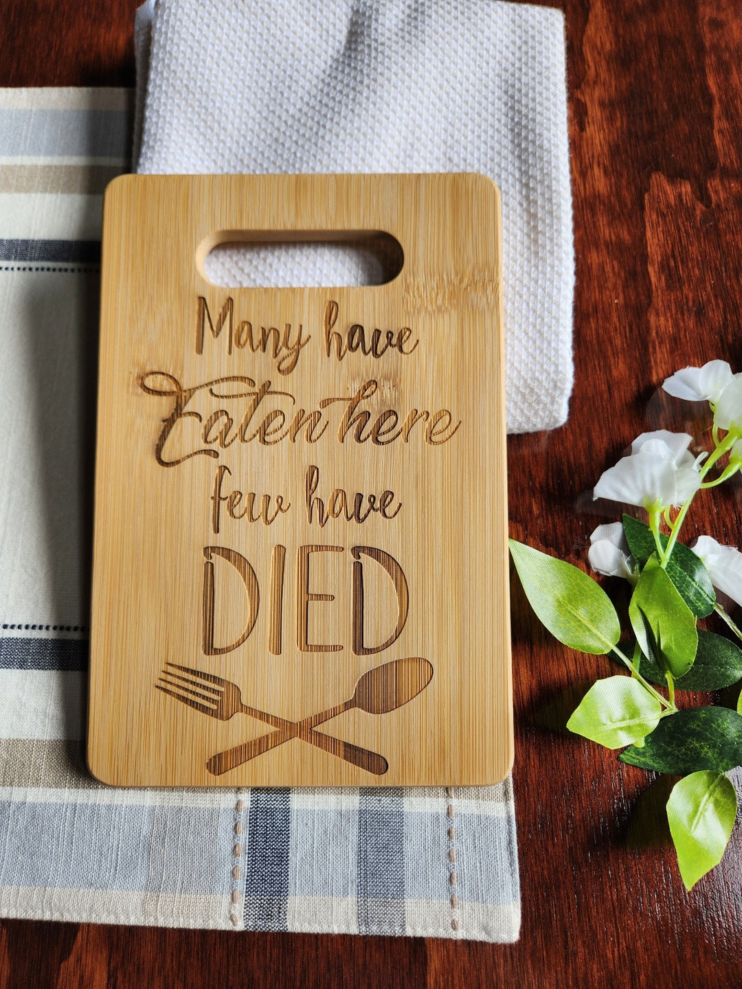 Custom Funny Wooden Cutting Board, Cheese Board, Charcuterie Board ...