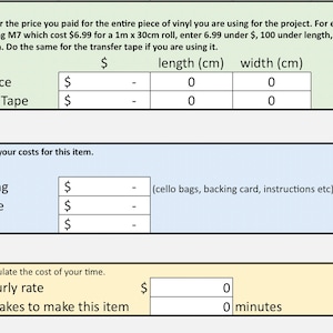 Vinyl Decal Pricing Calculator for Small Businesses - Vinyl Decal Price ...