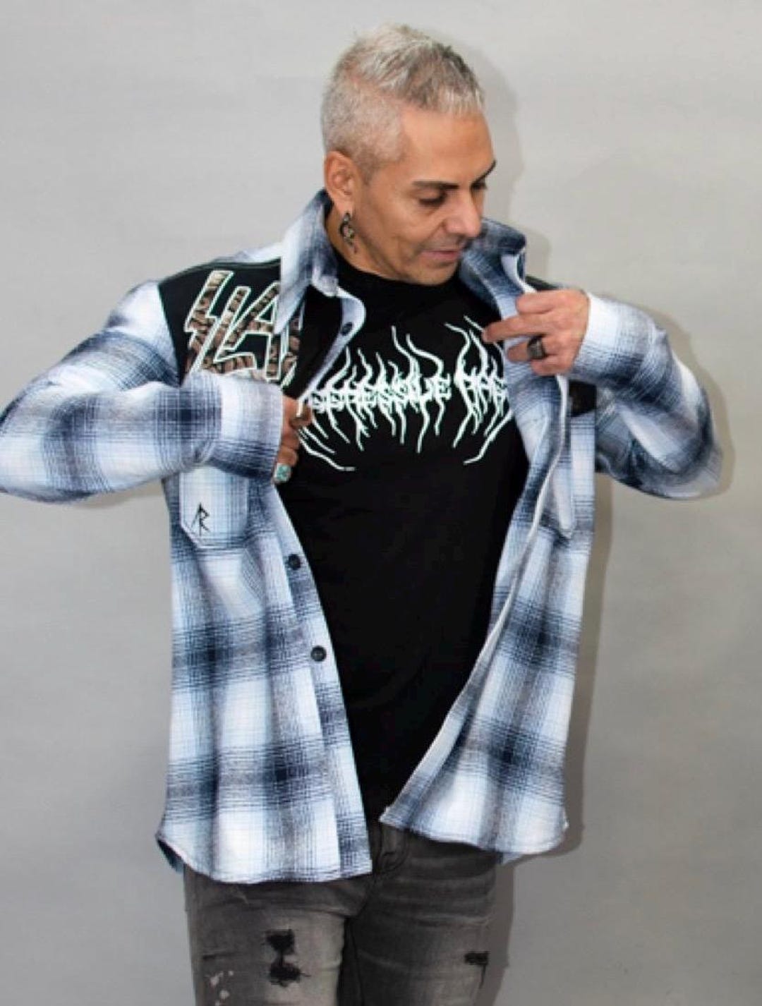 Custom Crafted Slayer Flannel Mens Button Down Slayer Shirt - Etsy