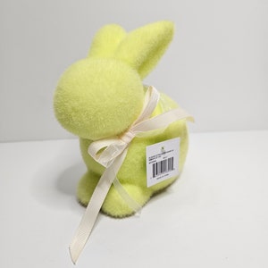 Flocked Bunny, Flocked Rabbit, Easter Bunny, Easter Rabbit, Easter ...