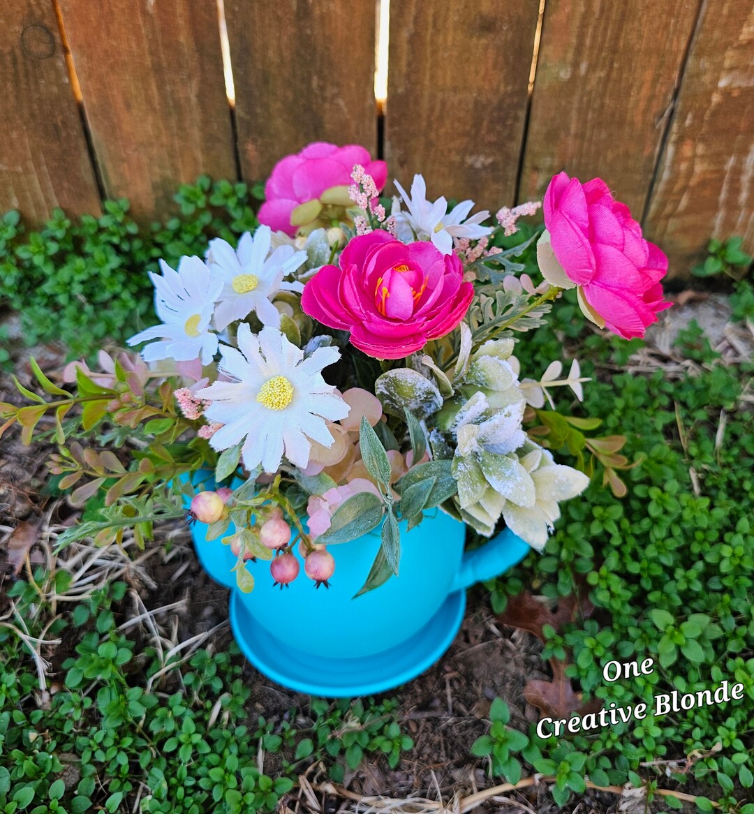 Easter Decor, Easter Teapot, Teapot Decor, Mad Hatter, Alice in ...