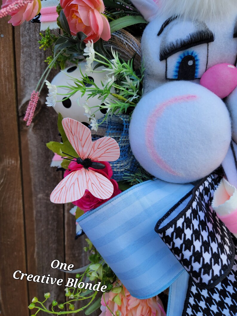 Easter Bunny, Easter Wreath, Easter Decor, Spring Wreath, Spring Decor ...