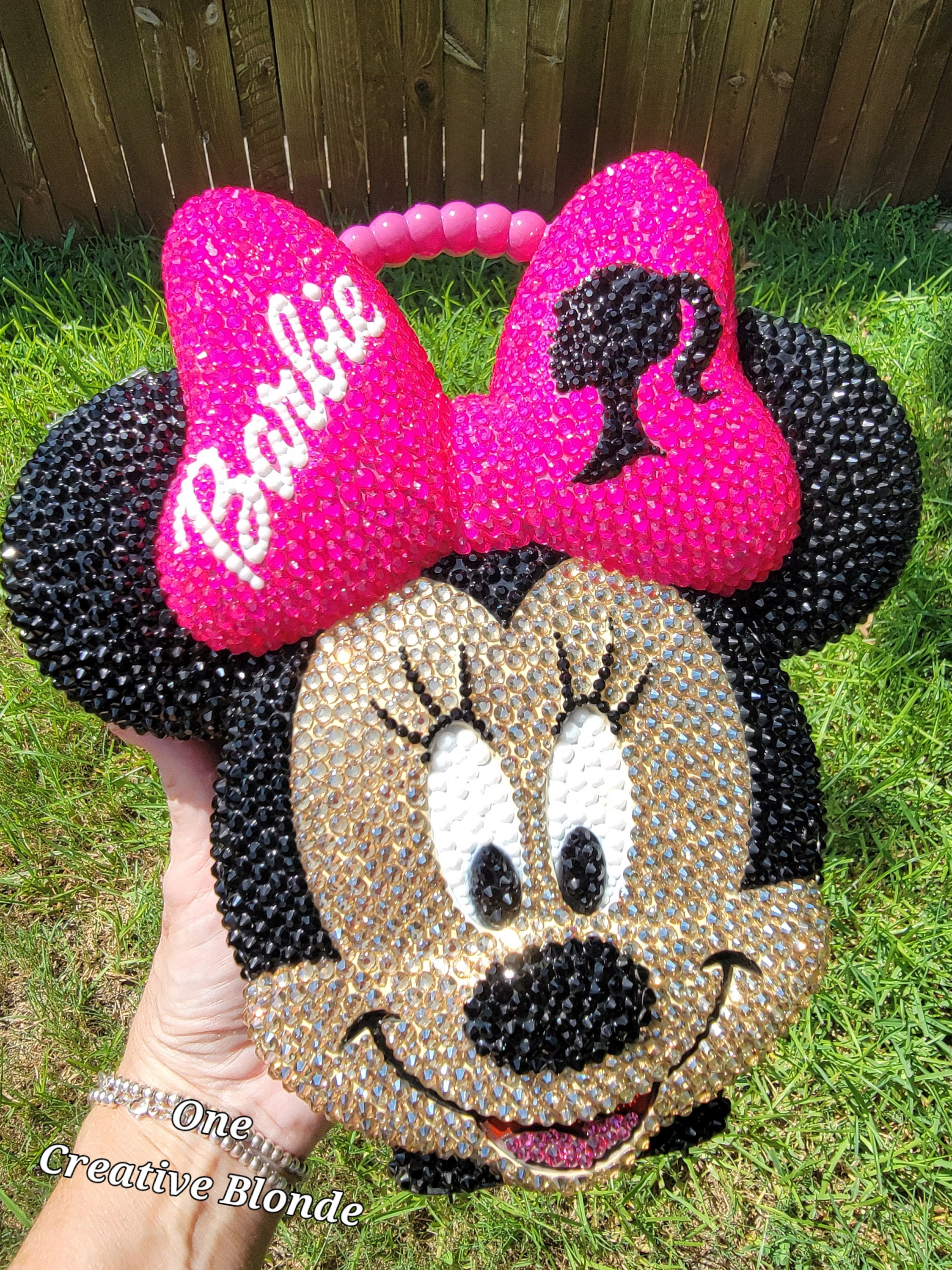 Barbie Purse, Barbie Bling, Barbie Inspired, Barbie Pink, Minnie Bling ...