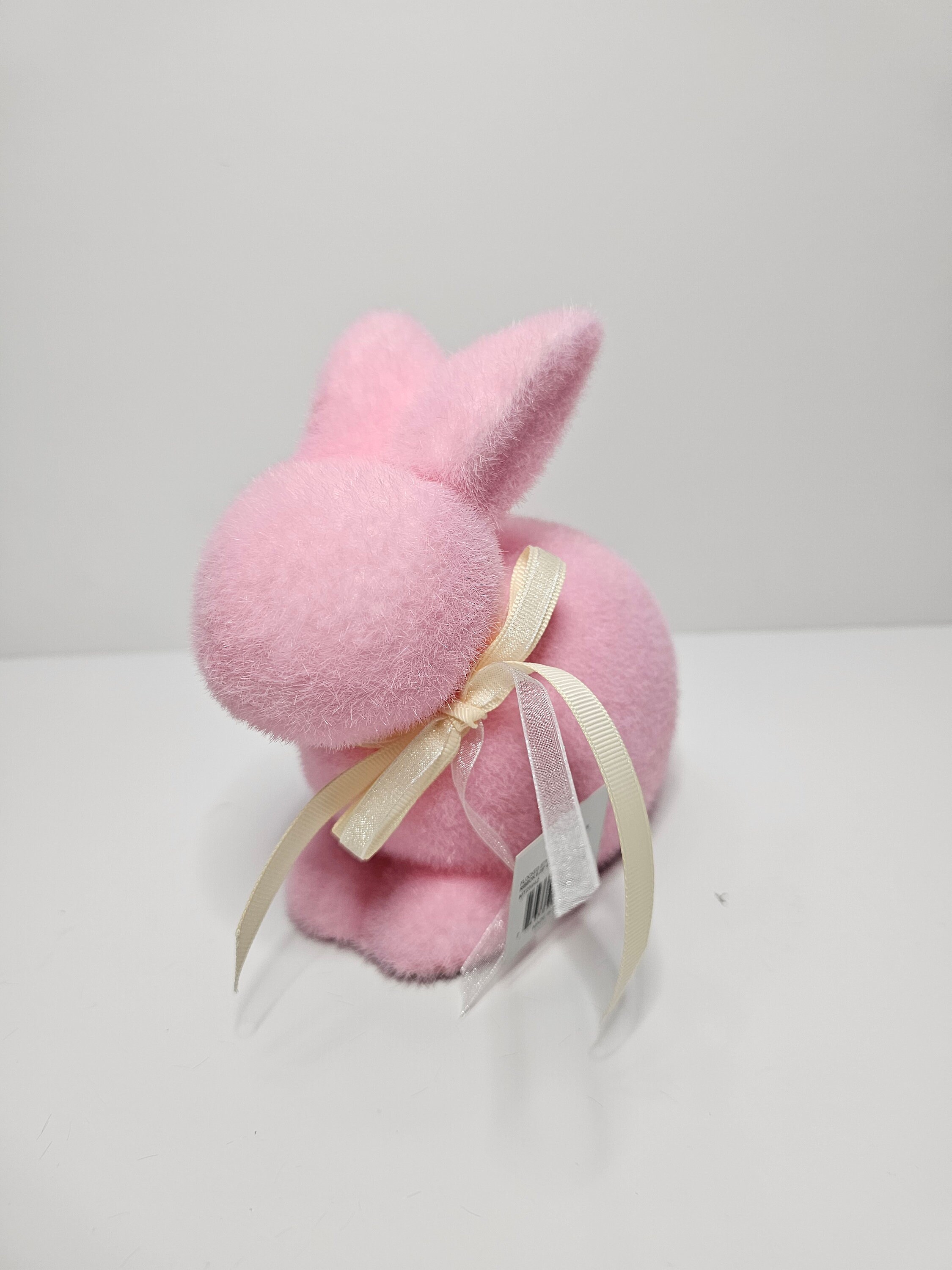 Flocked Bunny, Flocked Rabbit, Easter Bunny, Easter Rabbit, Easter ...