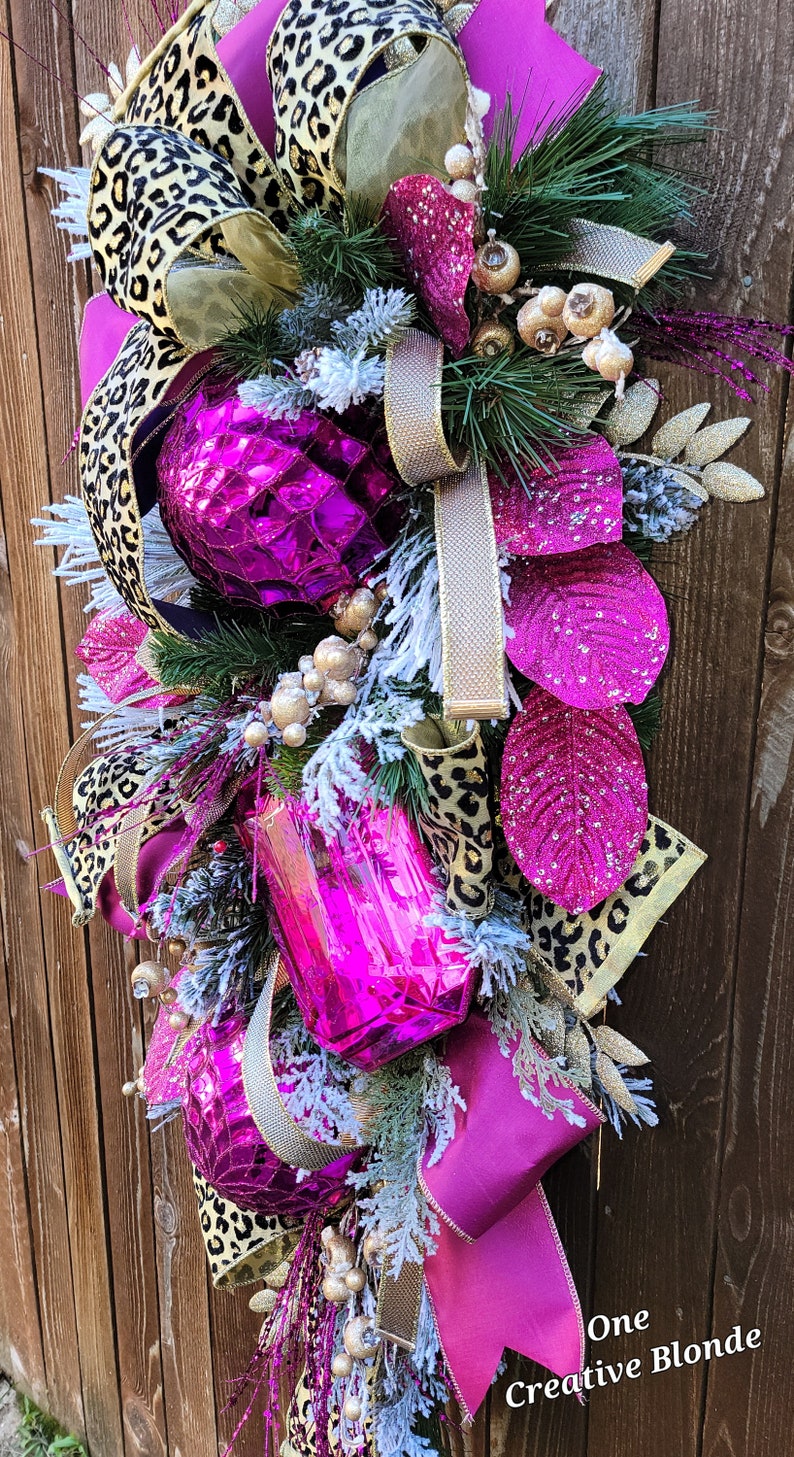 Glam Christmas, Cheetah Christmas, Pink Christmas, Christmas Glam ...