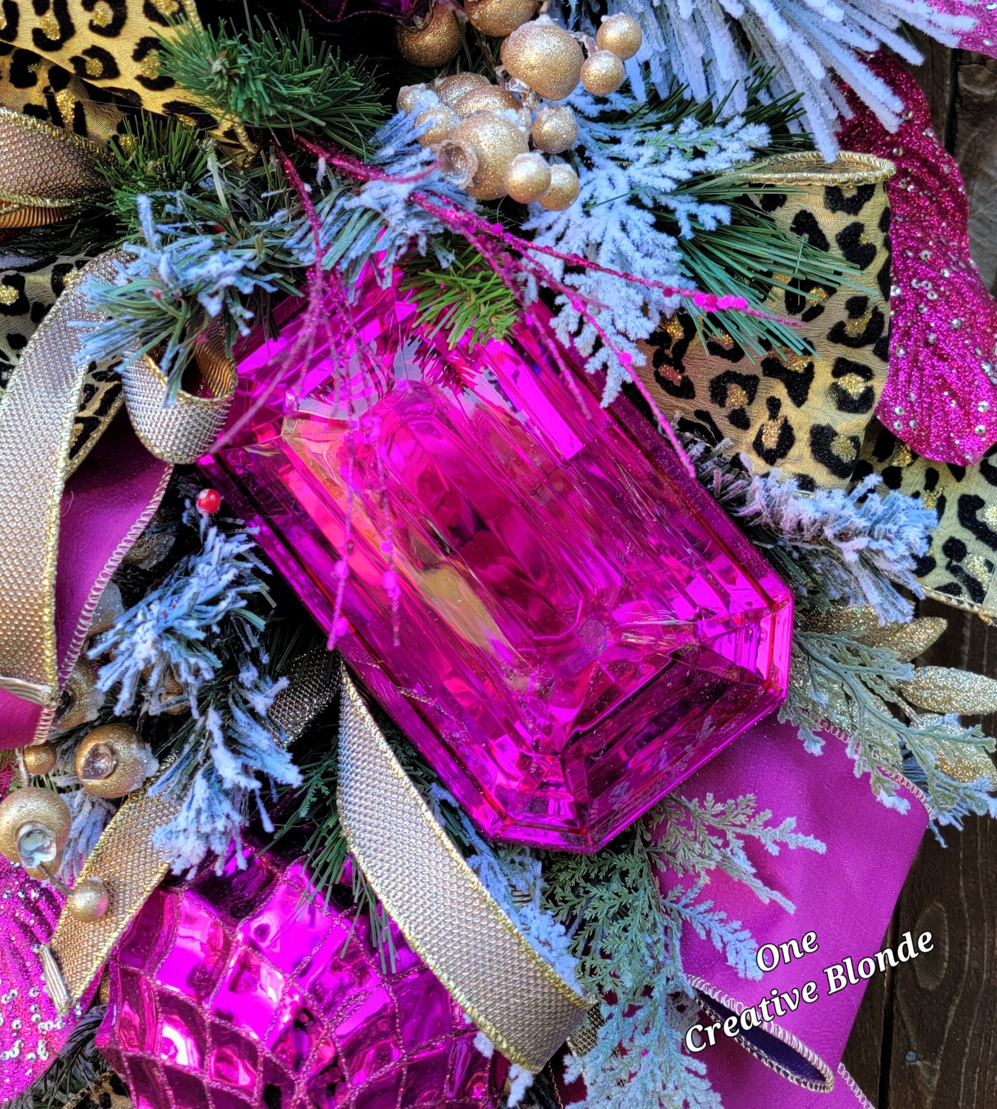 Glam Christmas, Cheetah Christmas, Pink Christmas, Christmas Glam ...