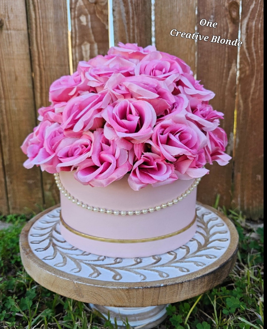 Rose Bouquet Box, Valentine Gift, Floral Arrangement, Gift for Her ...