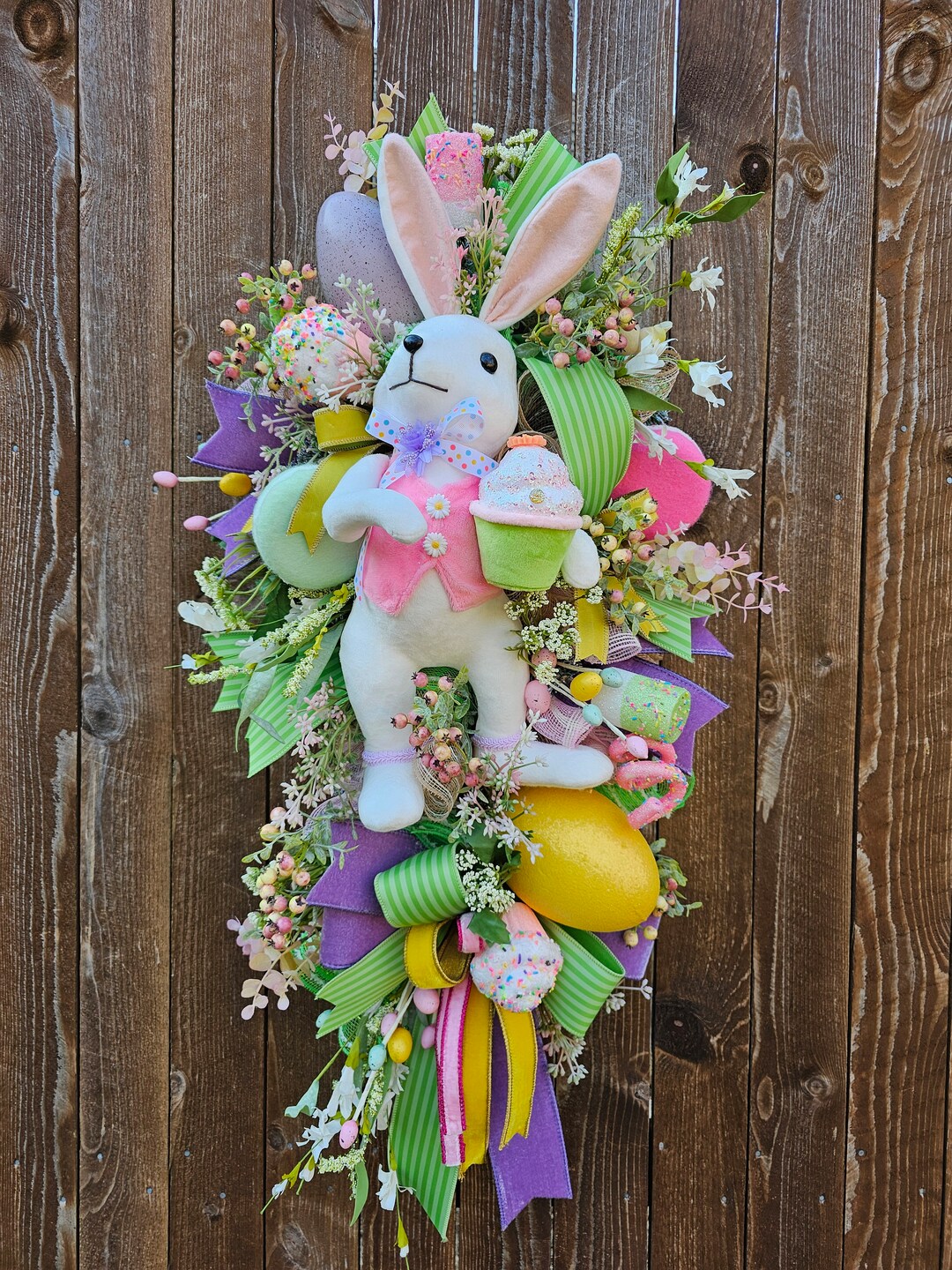 Dapper Dan, Easter Wreath, Spring Wreath, Easter Decor, Spring Decor ...