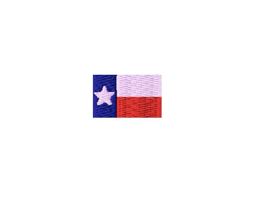 Mini Texas Flag embroidery Design File - Etsy