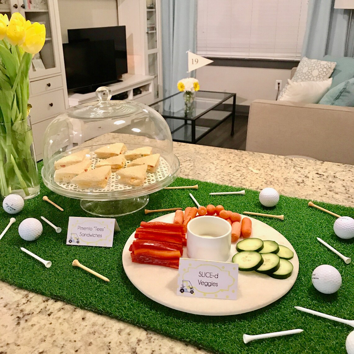 INSTANT DOWNLOAD Golf Party Food Label Printables - Etsy