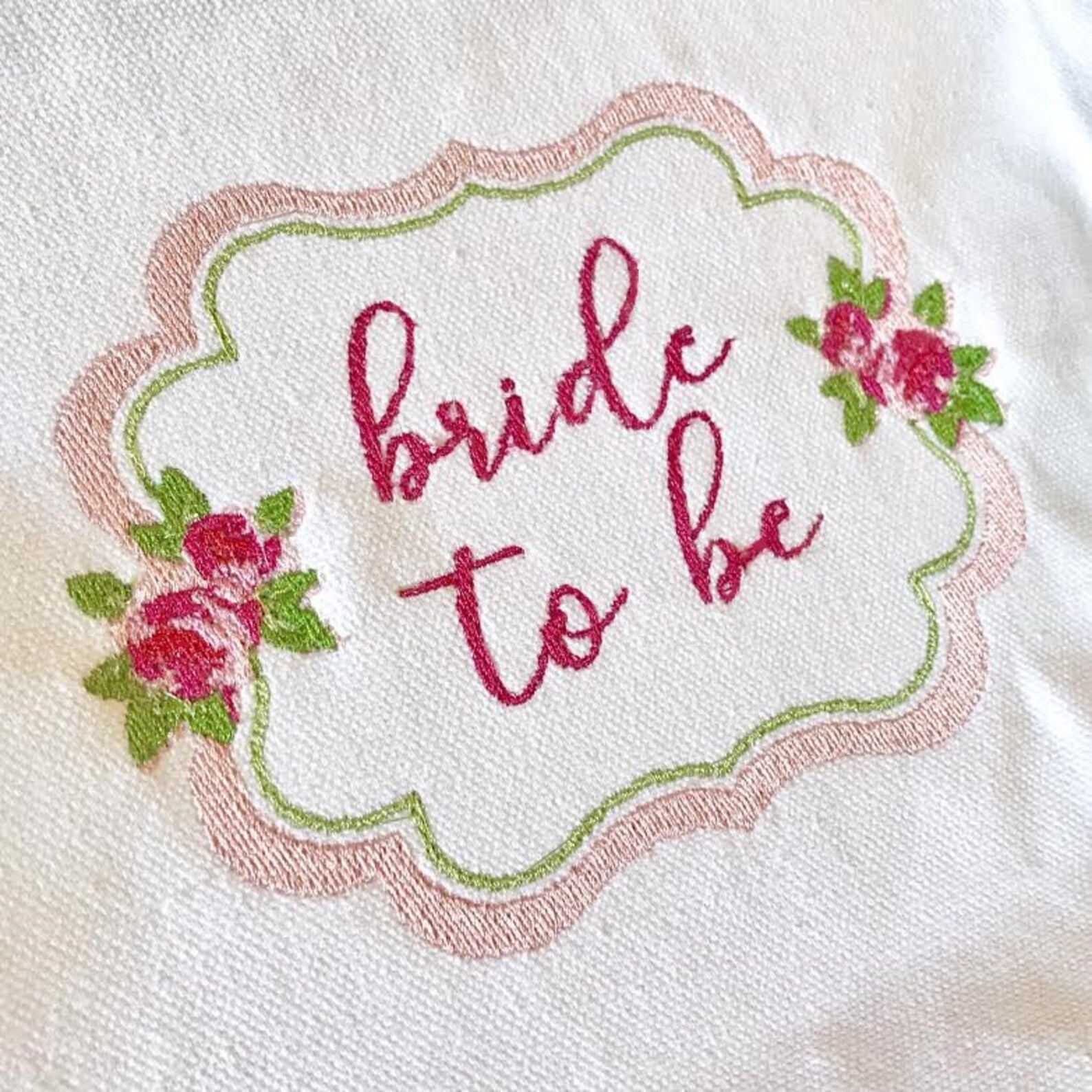 Bride to Be Embroidery Design - Etsy