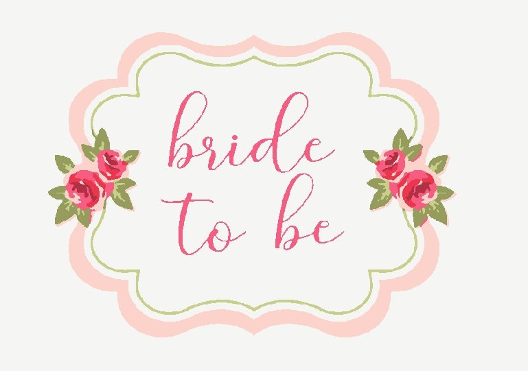 Bride to Be Embroidery Design - Etsy