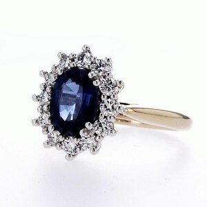 Lady D Sapphire Engagement Ring - Etsy
