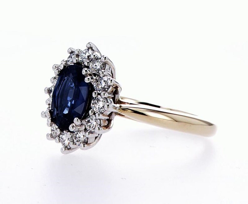 Lady D Sapphire Engagement Ring - Etsy