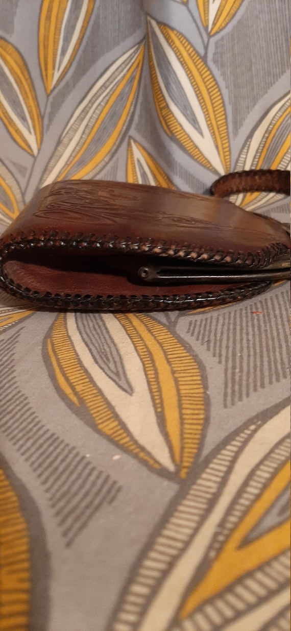 Hand Tooled Leather Small Handbag 1920, - Gem