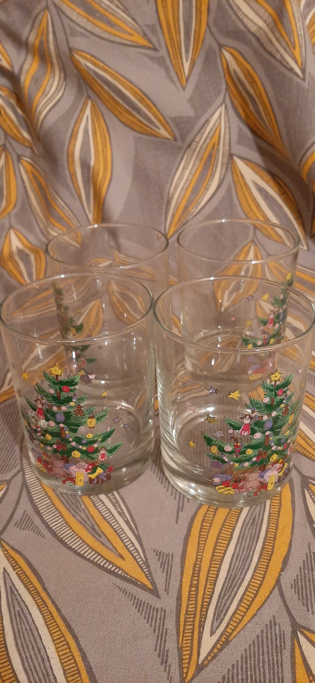 Nikko Christmas Glassware, Double Old-fashion, - Etsy