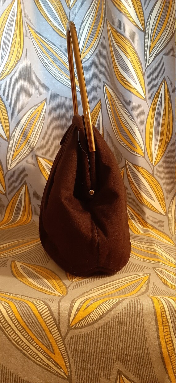 1950 Ingber Handbag with gold tone metal handle - Gem