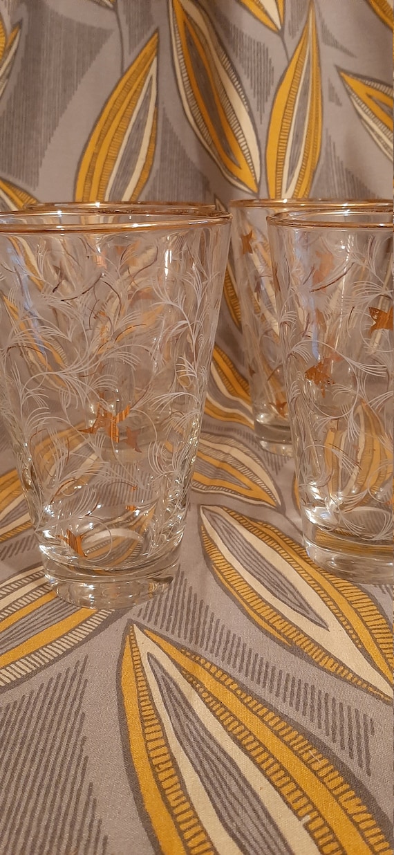 Vintage Retro Glassware Mid-century Glassware - Etsy