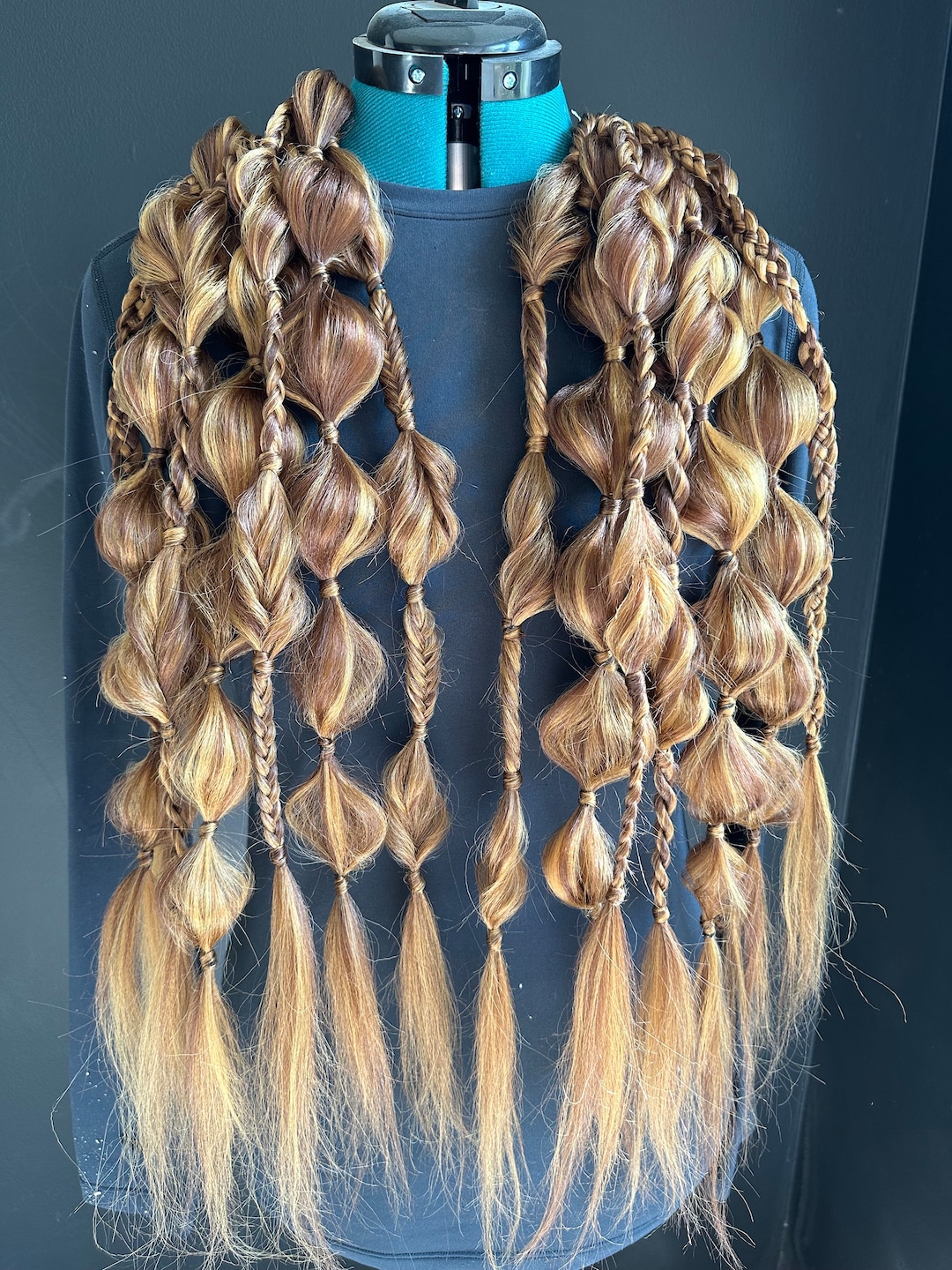 Brunette With Honey Blonde Highlights Rave Festival Bohemian Bubble ...