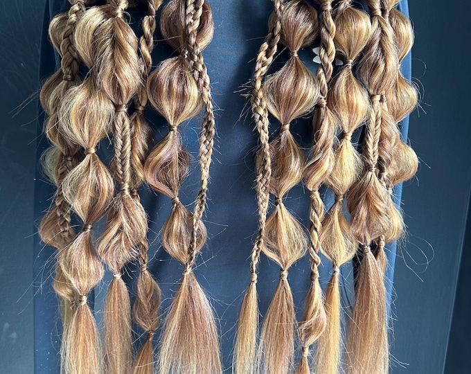 Brunette With Honey Blonde Highlights Rave Festival Bohemian Bubble ...