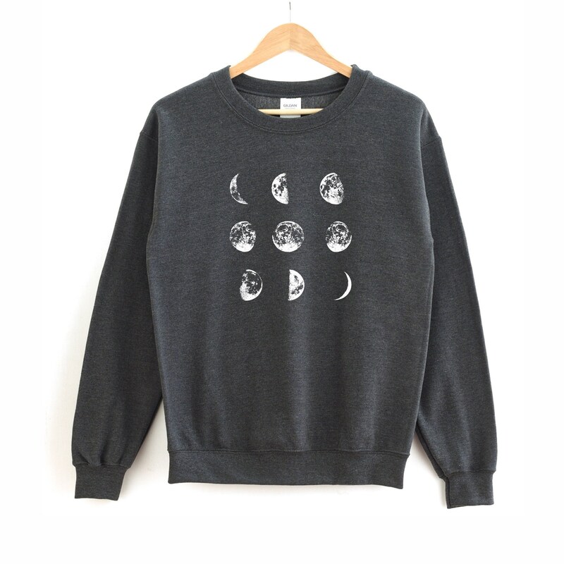 Moon Sweatshirt - Etsy