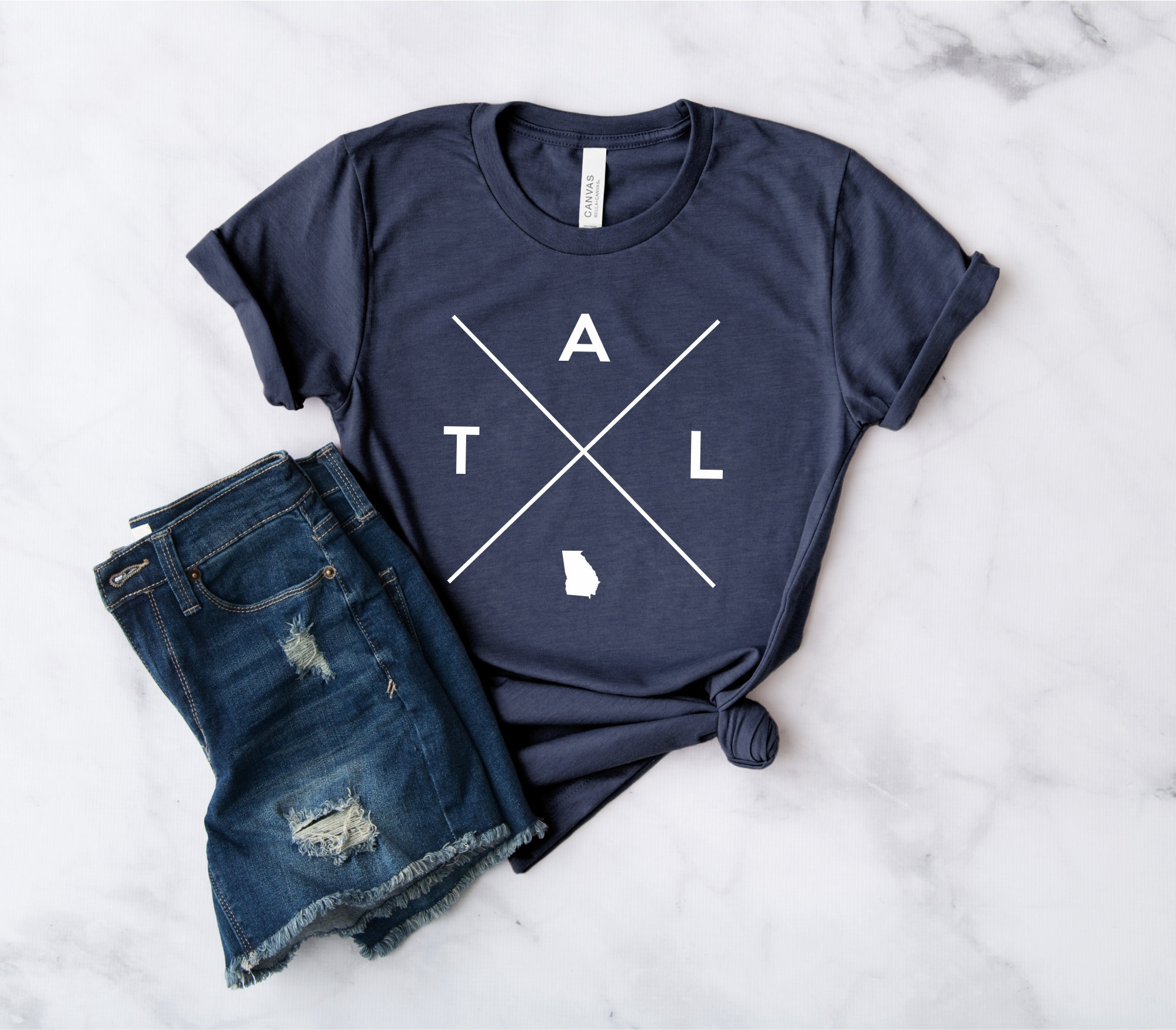 ATLANTA Shirt ATL Shirt Georgia Shirt Atlanta Gift - Etsy