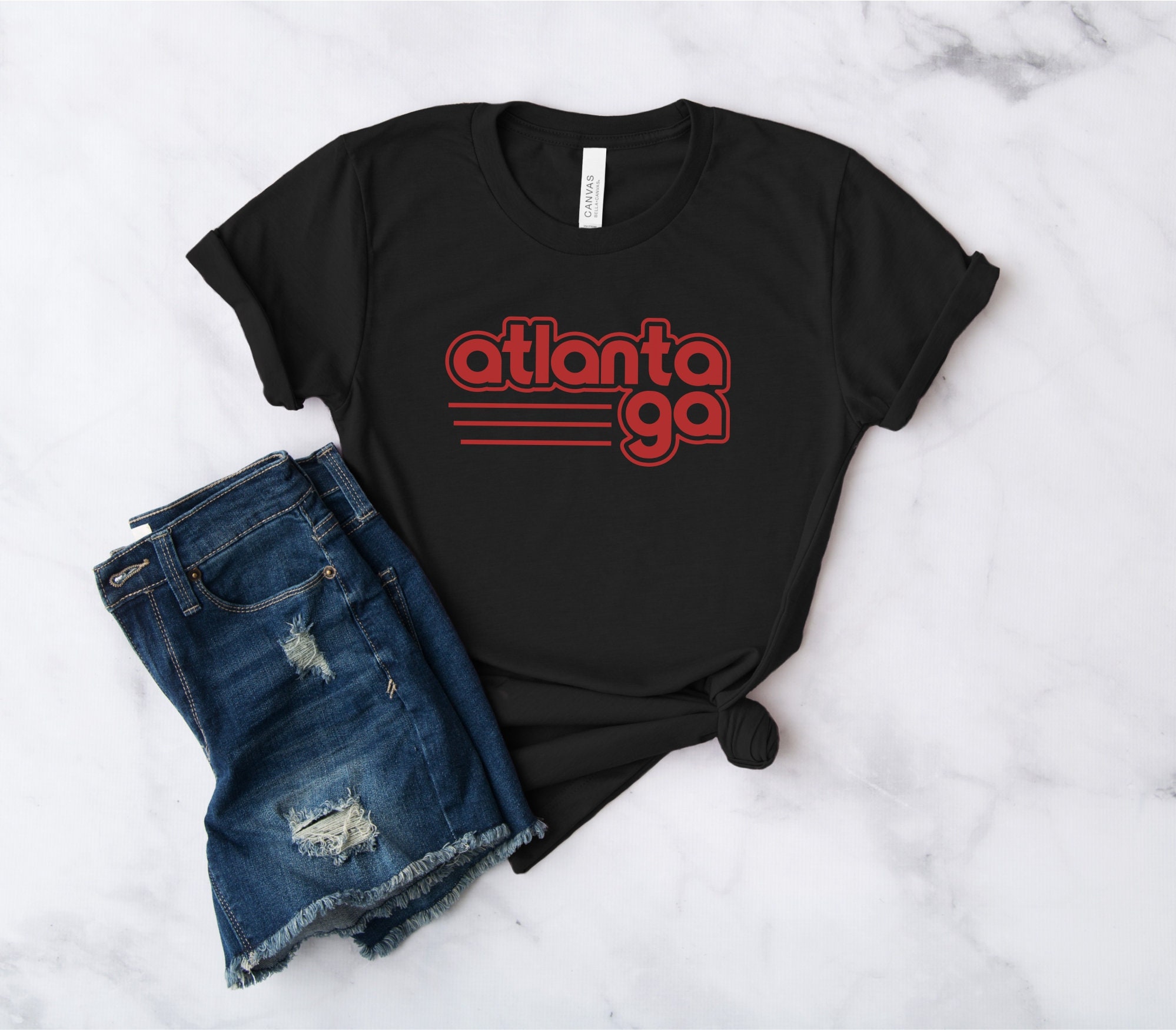 ATLANTA Shirt - ATL Shirt - Georgia Shirt - Atlanta Gift - Atlanta ...