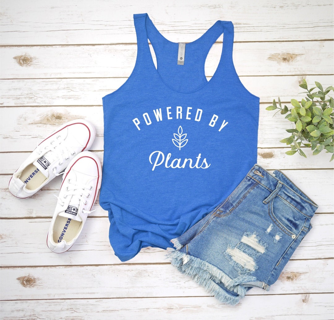 Powered by Plants Tank | Vegan Tank Top - Plant Based - Vegetarian ...