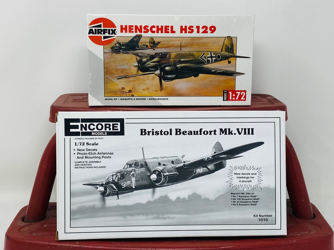 Vintage Airfix and Encore 1/72 Scale Model Kits New in Box Select From ...