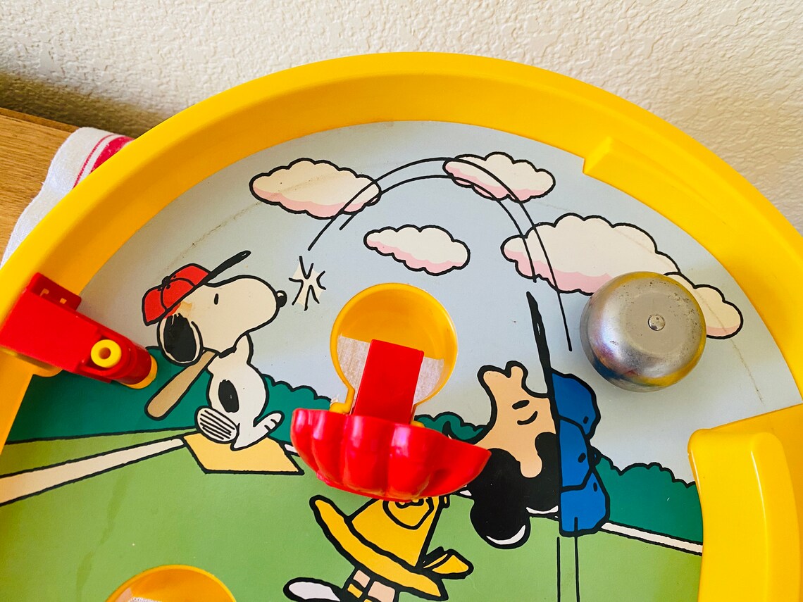 1960's Ideal Can You Catch It Charlie Brown Pinball - Etsy