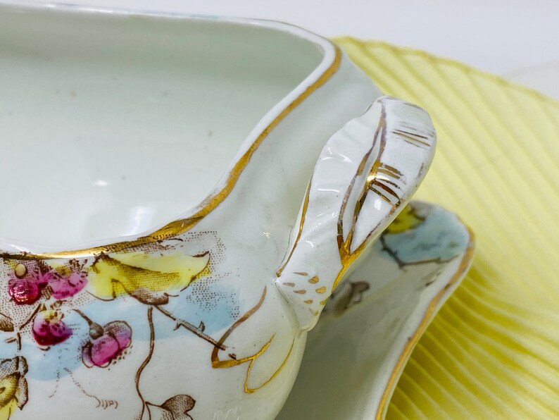 Elegant Royal Semi-porcelain GW Turner & Sons England Gravy - Etsy