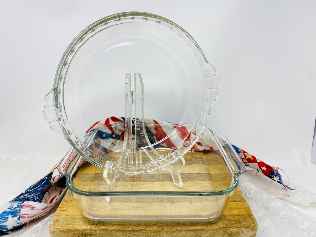 Vintage Pyrex Clear Glass Baking Dishes Select From the Pyrex 222 Brown ...