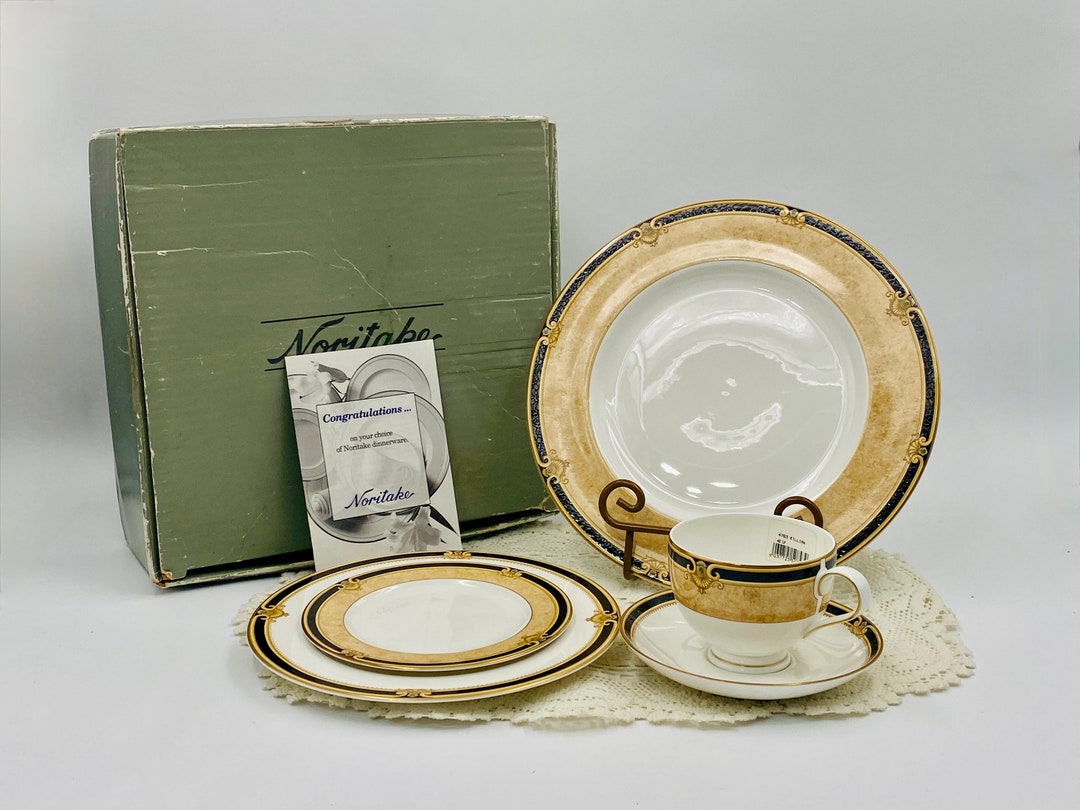 Noritake New Lineage II Killian 5-pc Place Setting in Original Box ...