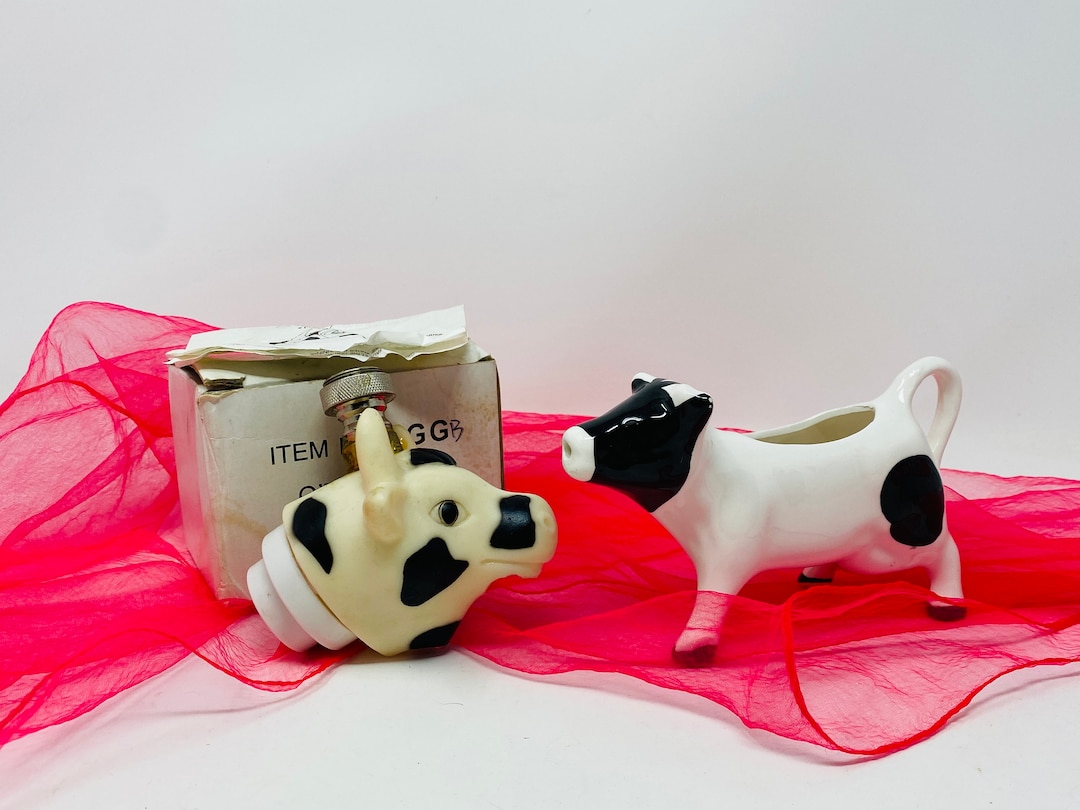 Vintage Ceramic Cow Creamer & Talking Faucet - Carol Wright Kitchen ...