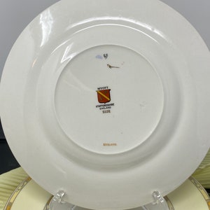 Myott Staffordshire England Salad Plates (7) - Pattern 2327 - Lovely ...