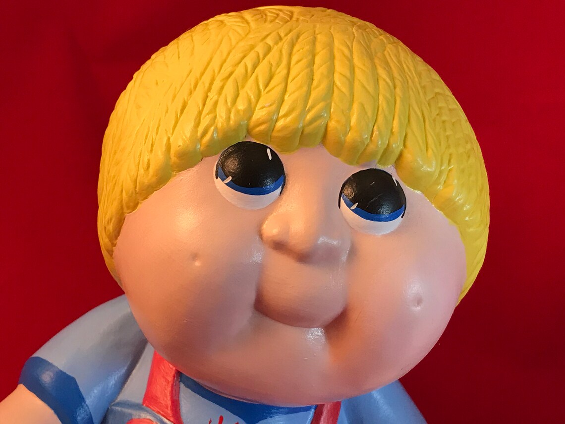 1984 Ceramic Cabbage Patch Style Kids jake Boy - Etsy