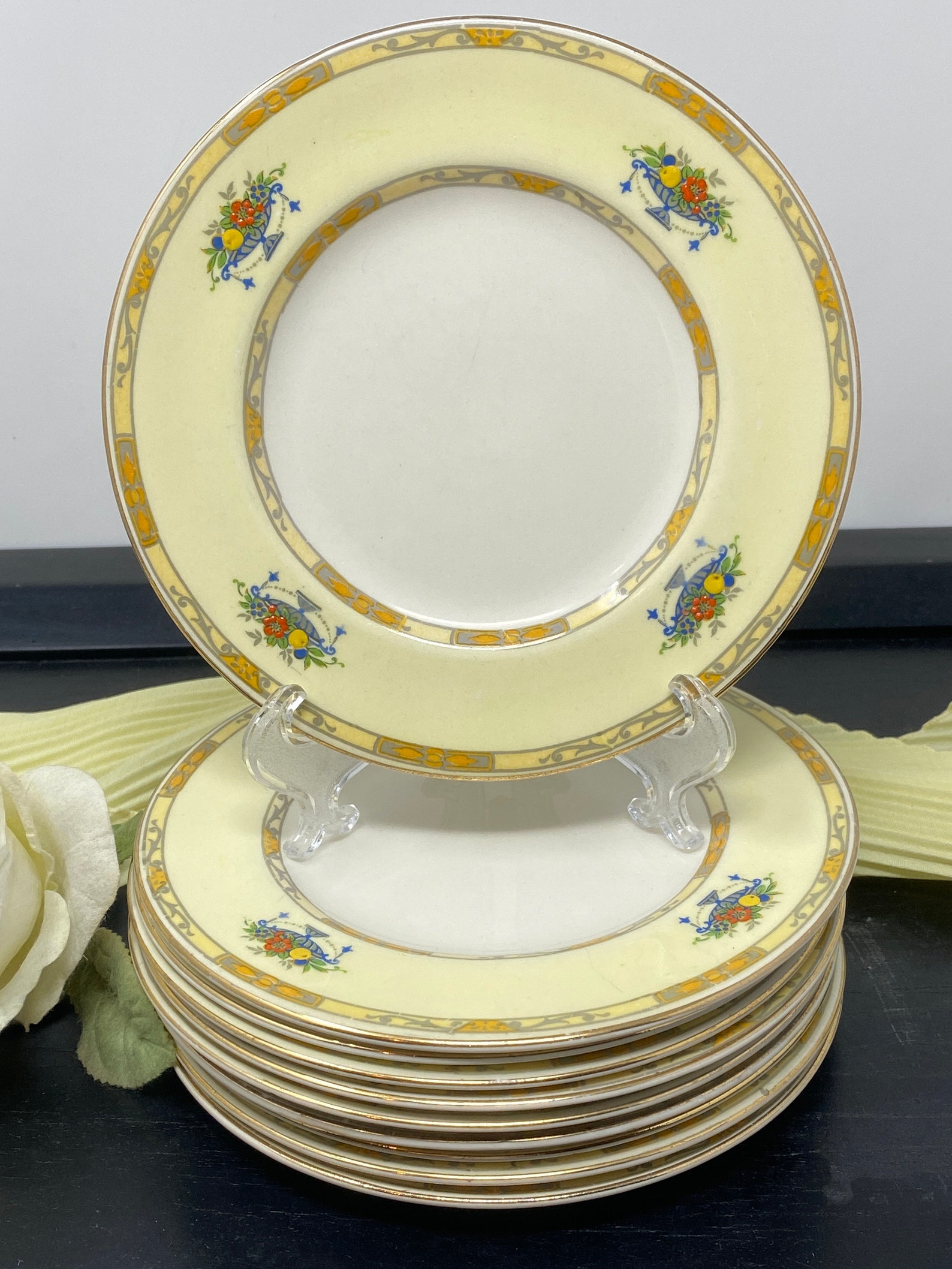 Myott Staffordshire England Bread Butter Plates 10 Pattern - Etsy