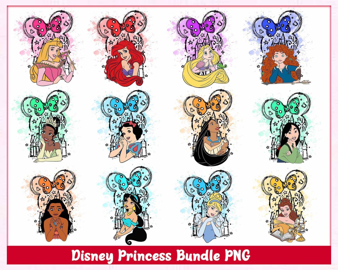 Princess Squad Png, Family Vacation Png, Princess Best Friends Png ...