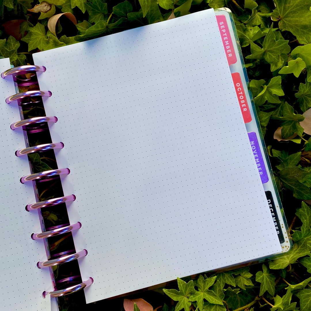 Dot Grid Happy Planner Insert - Etsy