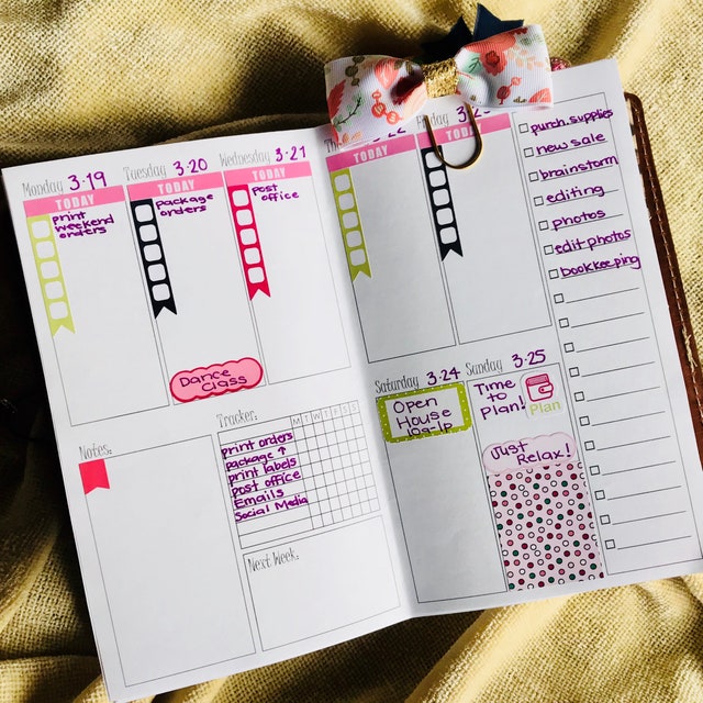 LuckyLittlePlanner - Etsy
