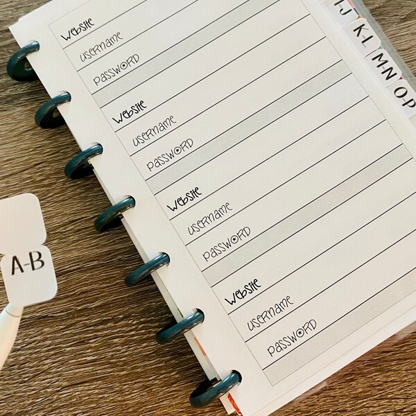 Alphabet Divider - Etsy
