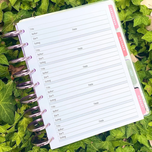 Happy Planner Insert - Etsy