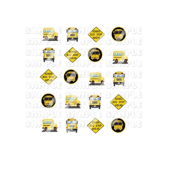 School Bus Decal - Etsy