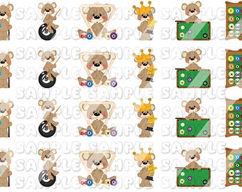 Pool Ball Decals - Etsy