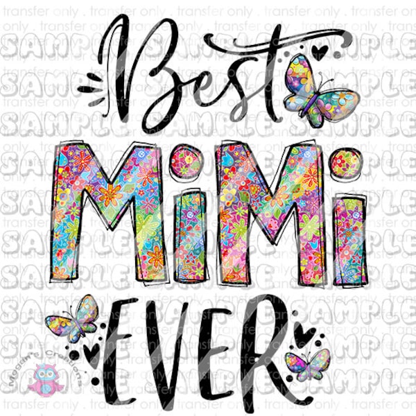 Mimi Sublimation Ready to Press - Etsy