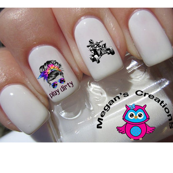 Nail Art Decals - Etsy