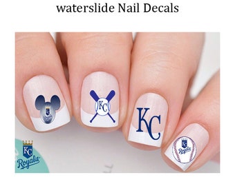Red Sox Nail Art - Etsy