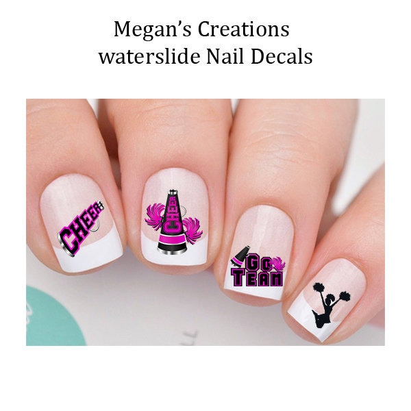 Volleyball Nail Decals - Etsy