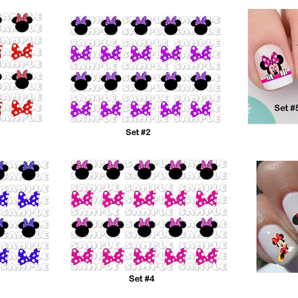 Minnie Mouse Sticker - Etsy