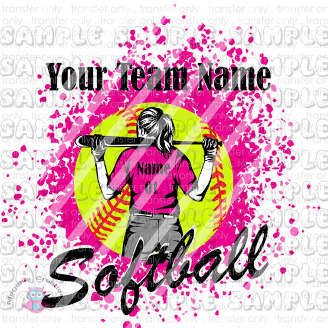 Custom Softball, Customizable With Your Team Colors, Logo, Mascot ...